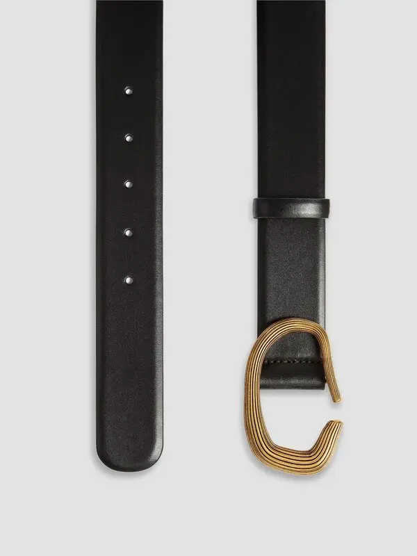 Khaite Churro Leather Belt