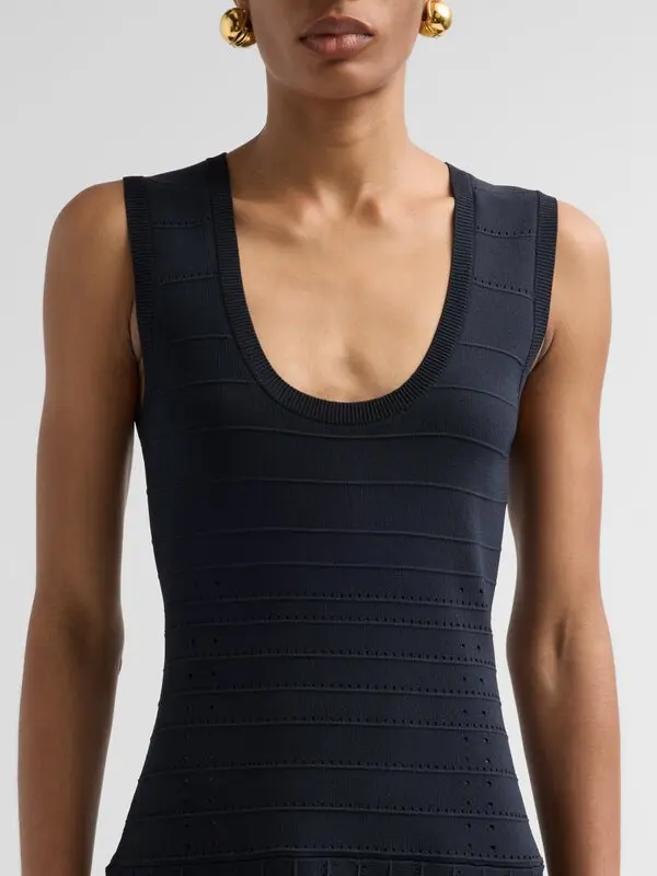 Ramy Brook Anika Drop-waist Mini Dress