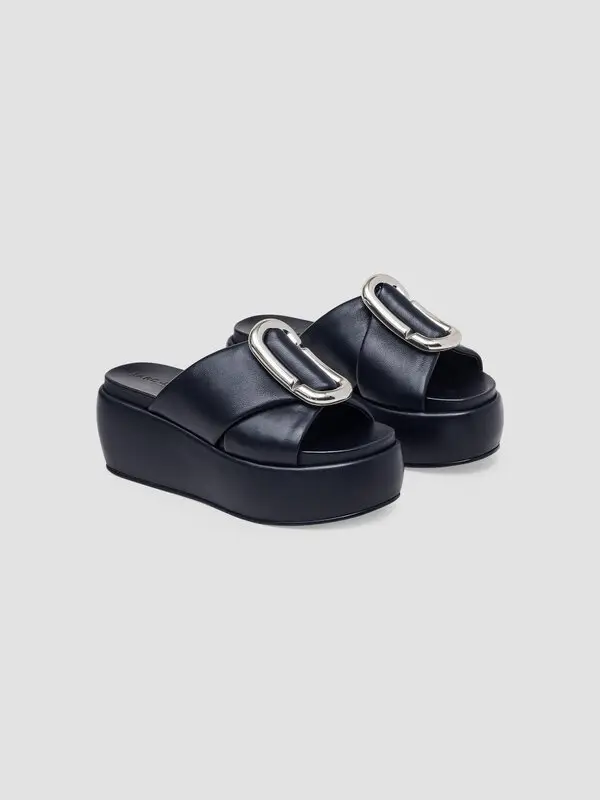 Marc Jacobs Pop J 65mm Leather Platform Sandals