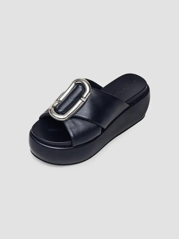 Marc Jacobs Pop J 65mm Leather Platform Sandals