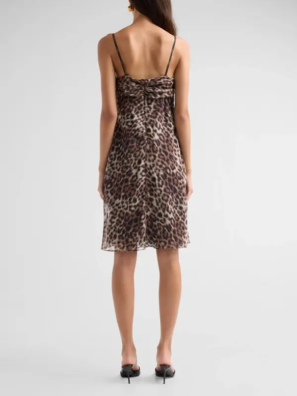 Marc Jacobs Leopard-print Slip Dress