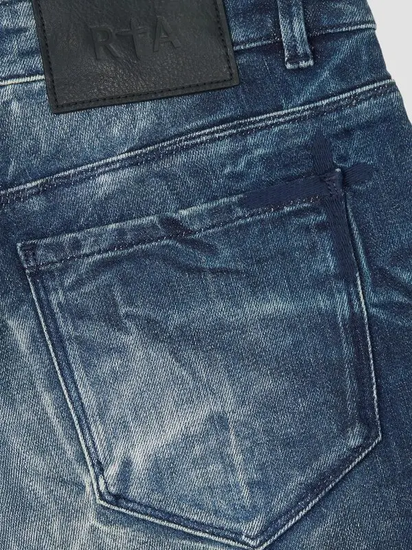 RtA Lost Frequencies Clayton Logo Skinny Jeans
