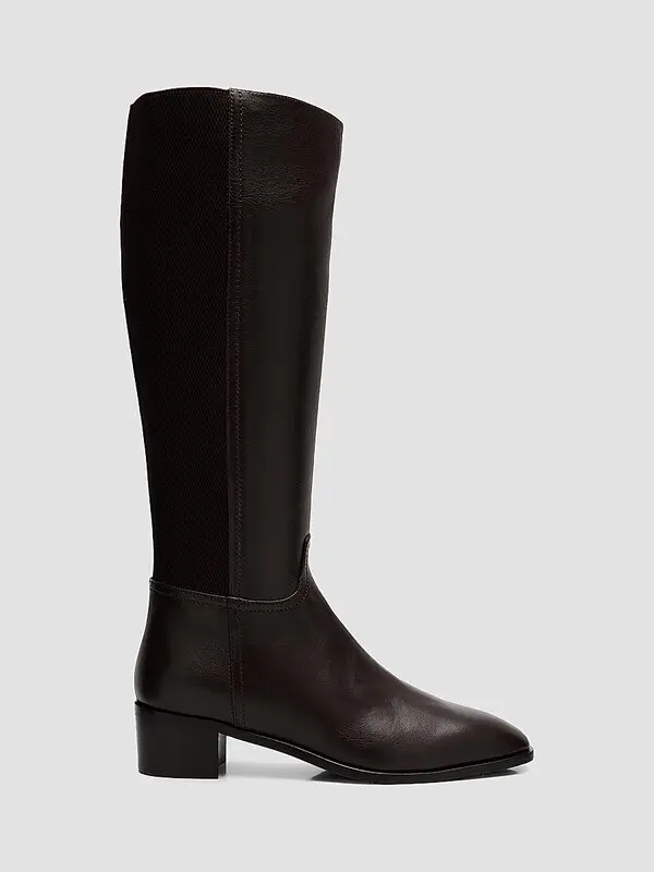 Aquatalia Ricarda 44mm Leather Knee-high Boots