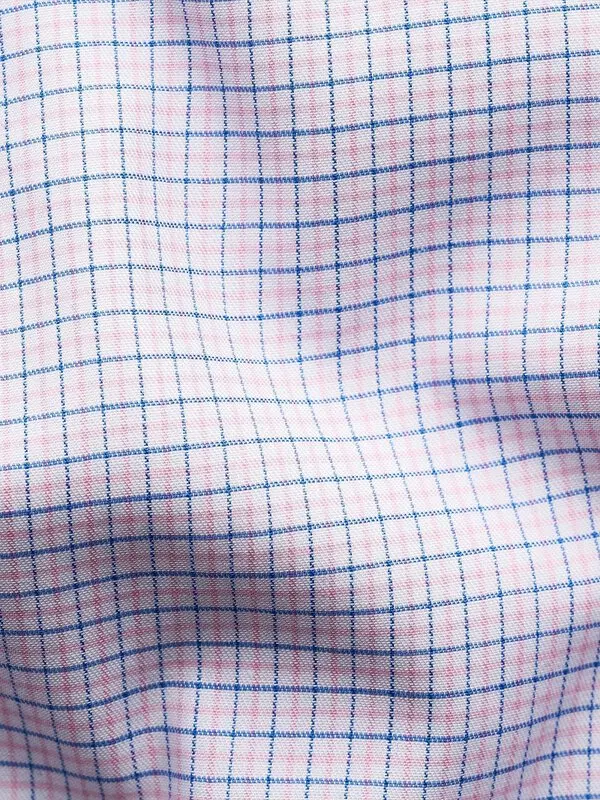 Eton Micro-check Slim-fit Cotton Twill Shirt
