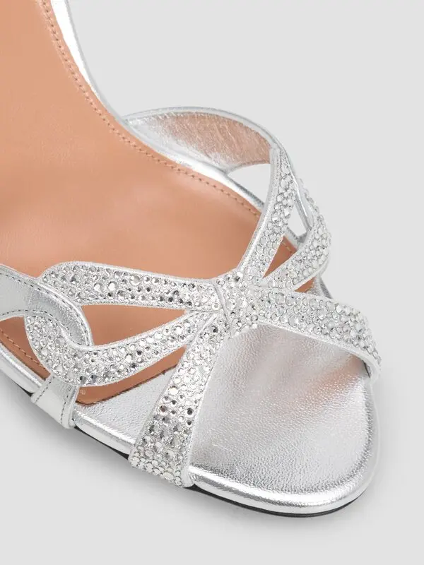 AQUAZZURA Ribbon Kiss 85mm Slingback Sandals