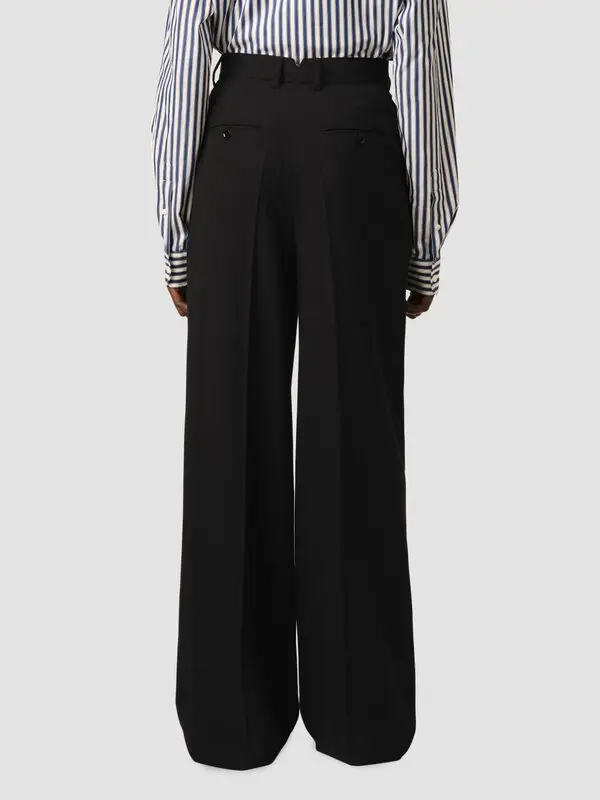 AMI Paris Zuit Wool Two-pleat Trousers