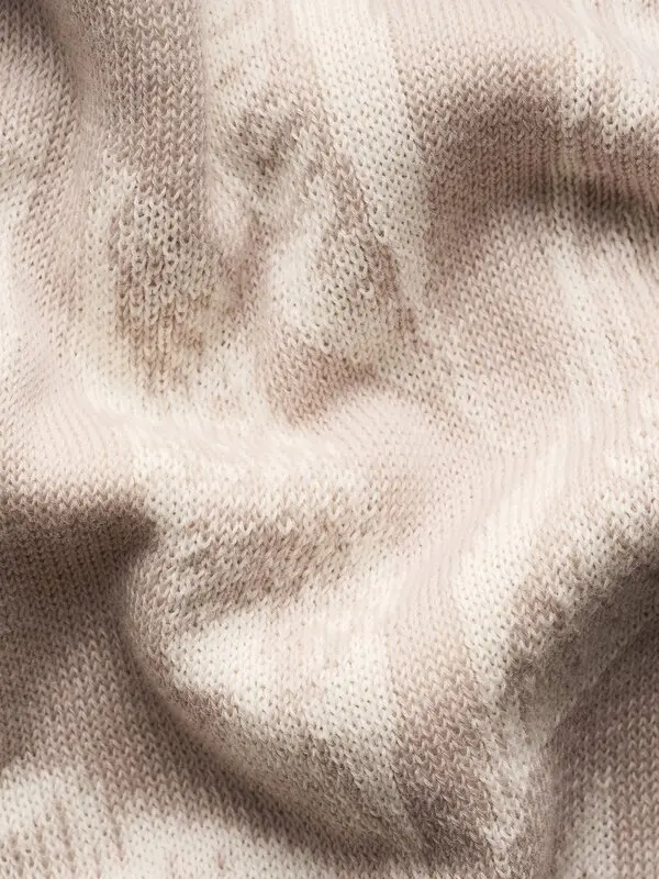 Eton Jacquard Knit Polo Sweater