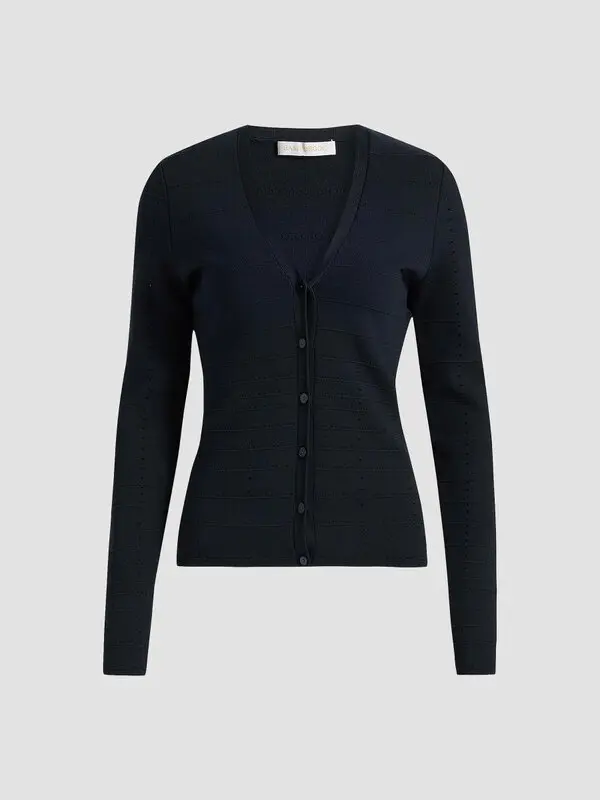 Ramy Brook Astra Pointelle-knit Cardigan
