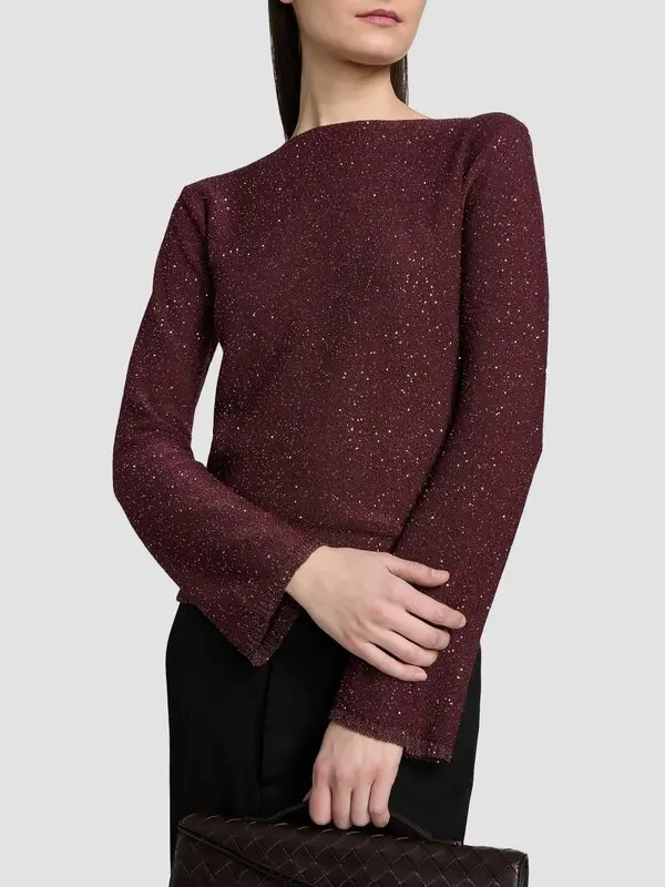 Altuzarra Lear Metallic Sweater