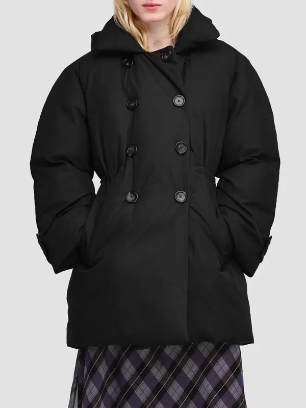 Marc Jacobs Puffer Hooded Peacoat