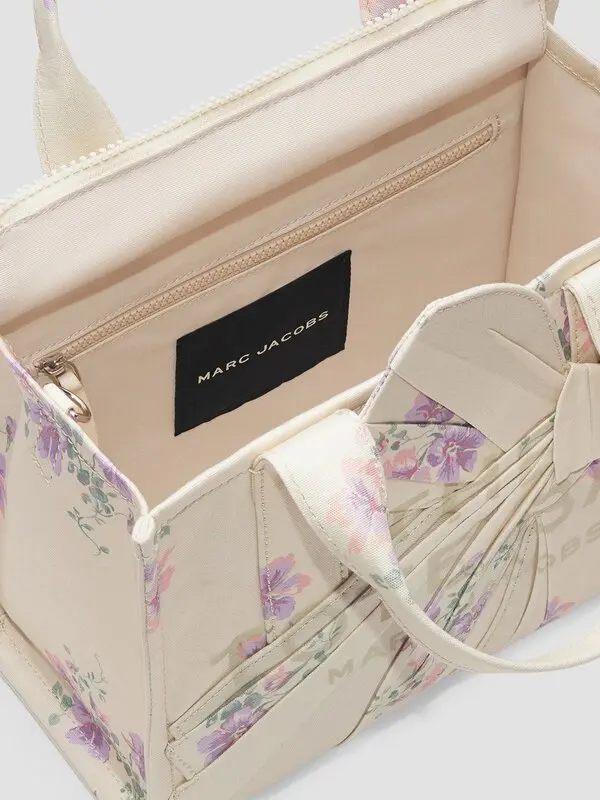 Marc Jacobs Small Floral Canvas Tote Bag
