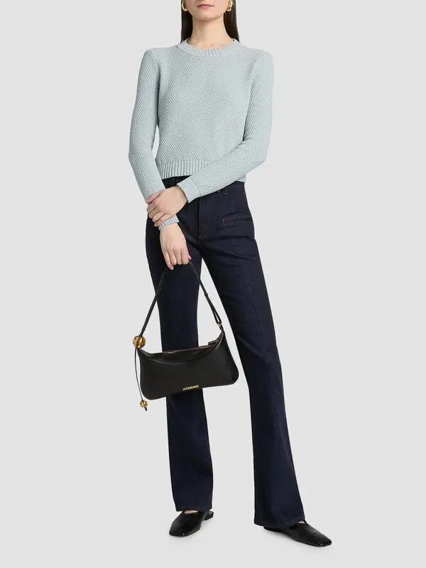 Altuzarra Pogo Cotton-blend Crop Sweater
