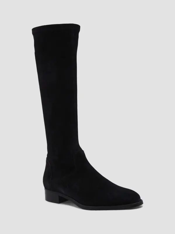 Aquatalia Sabrena 25mm Suede Knee-high Boots