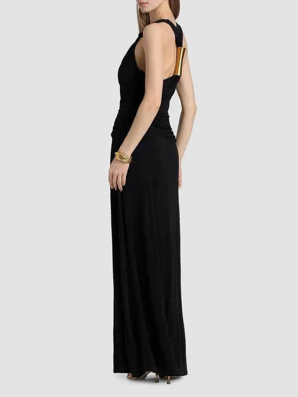 Ramy Brook Mariah Hardware Racerback Gown