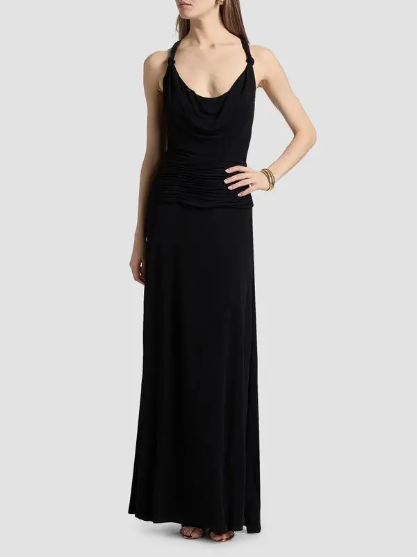 Ramy Brook Mariah Hardware Racerback Gown