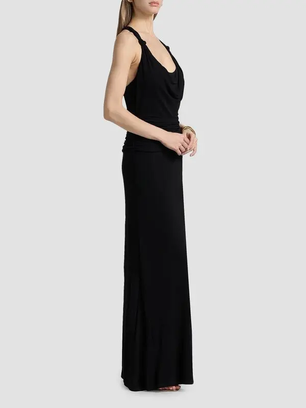 Ramy Brook Mariah Hardware Racerback Gown