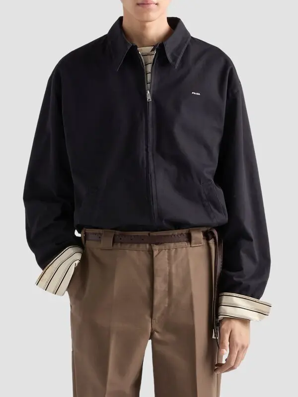 Prada Cotton Jacket - Black