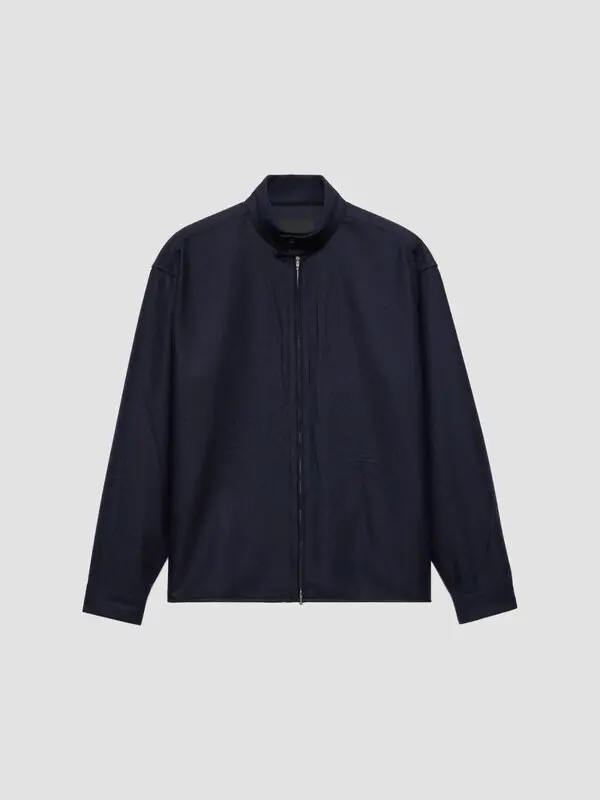 Prada Wool And Cashmere Shirt - Blue