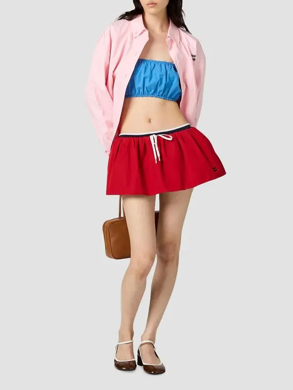 Miu Miu Poplin Top