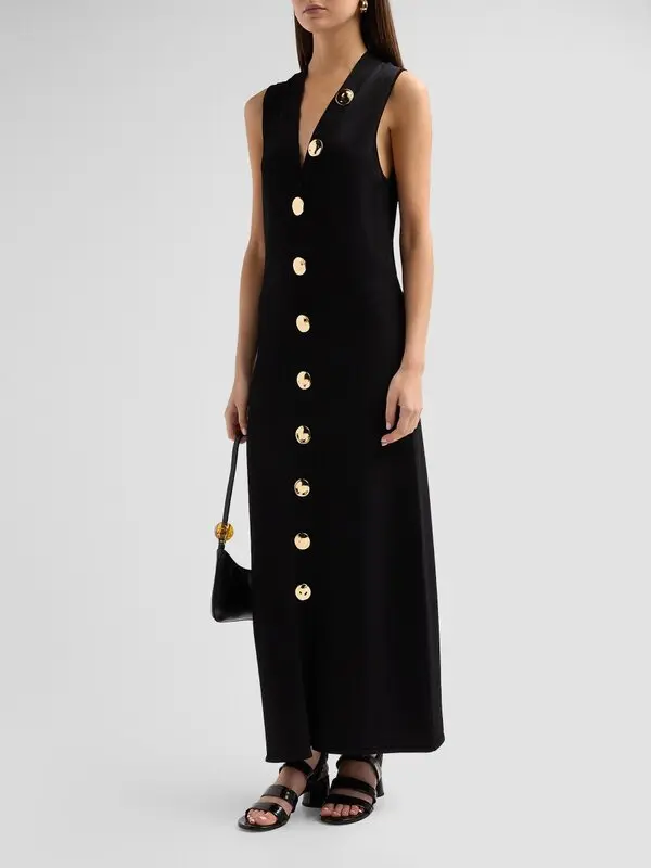 Altuzarra Axia Button-front Maxi Dress