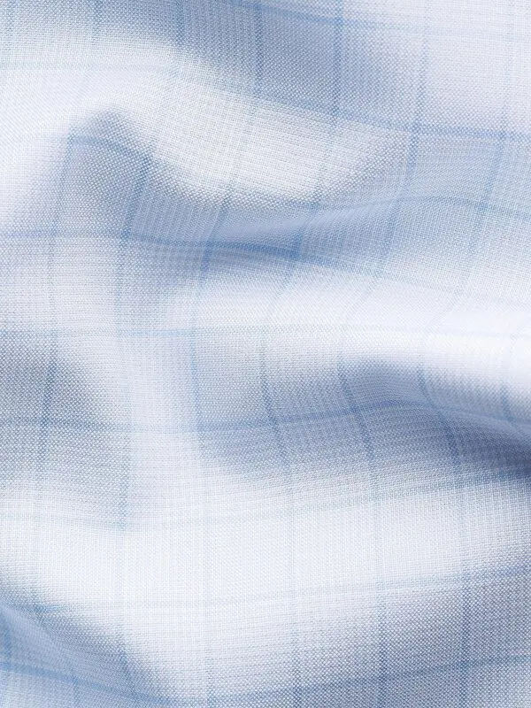 Eton Elevated Check Contemporary-fit Cotton Shirt