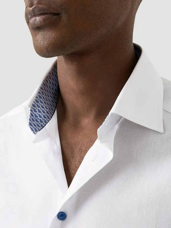 Eton Signature Floral Twill Contemporary-fit Shirt