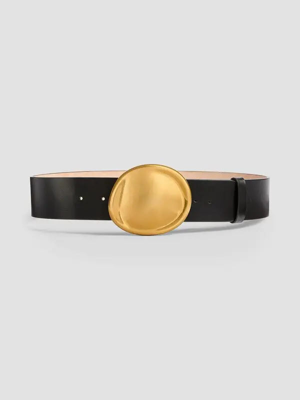 Khaite Keefe Sculptural Leather Belt