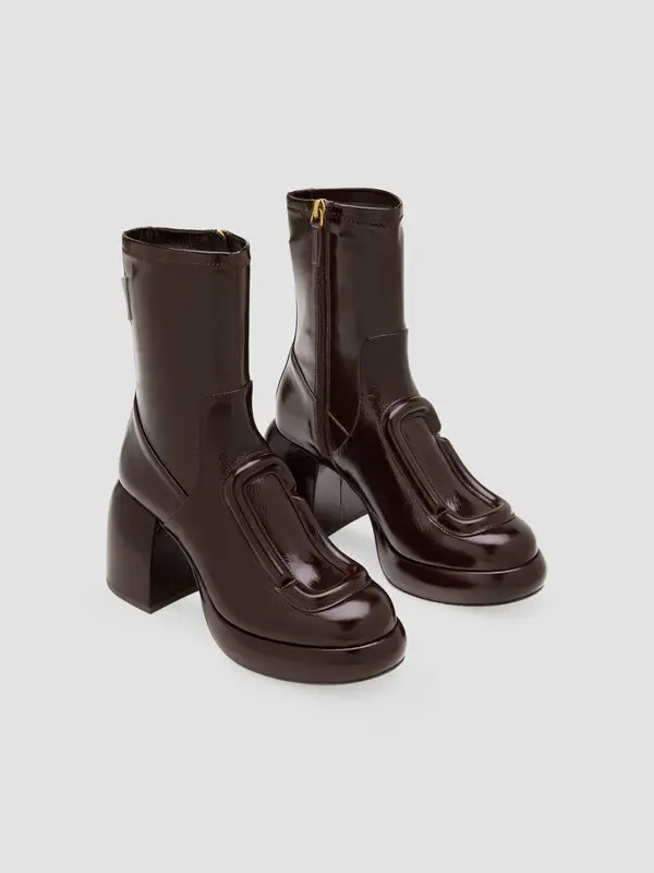 Marc Jacobs The Pop J Marc Ankle Boots - Fondant