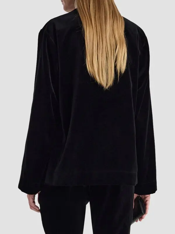 RÓHE Pankou Knot Velvet Jacket