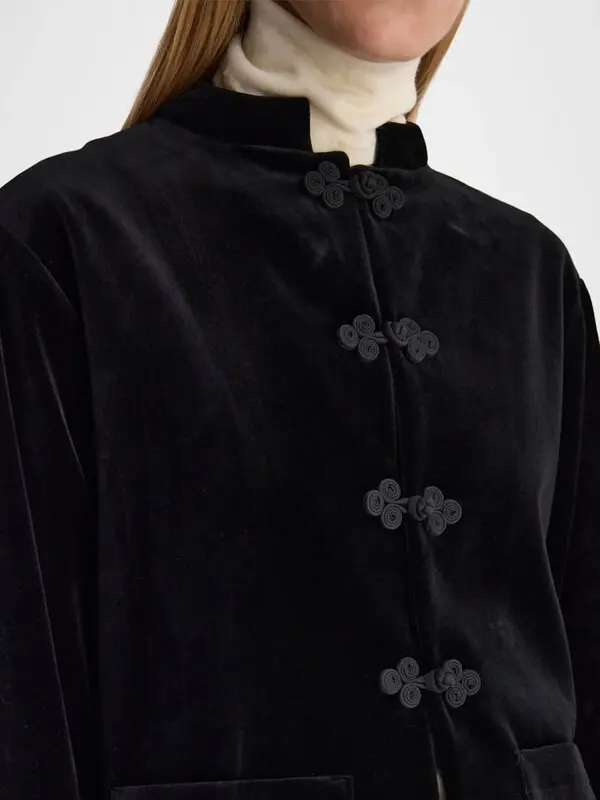 RÓHE Pankou Knot Velvet Jacket