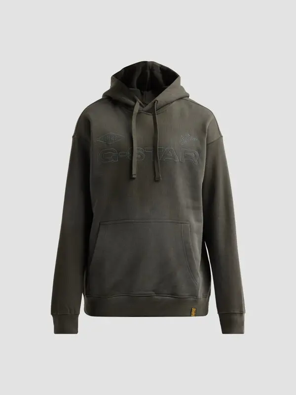 G-star Raw Embro Sprayed Relaxed Hoodie