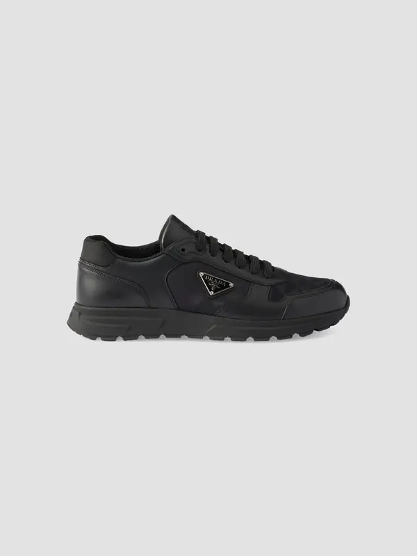 Prada Prax 2.0 Re-nylon And Leather Sneakers
