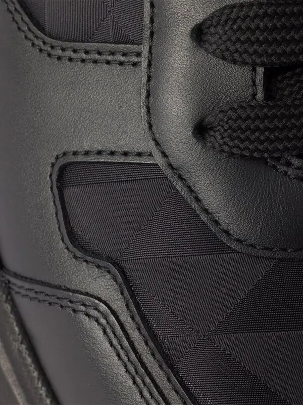 Prada Prax 2.0 Re-nylon And Leather Sneakers