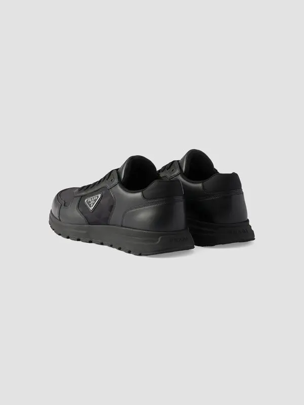 Prada Prax 2.0 Re-nylon And Leather Sneakers