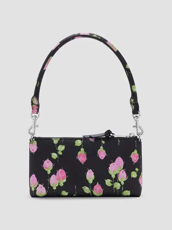 Marc Jacobs The Pochette Snapshot Floral Convertible Shoulder Bag