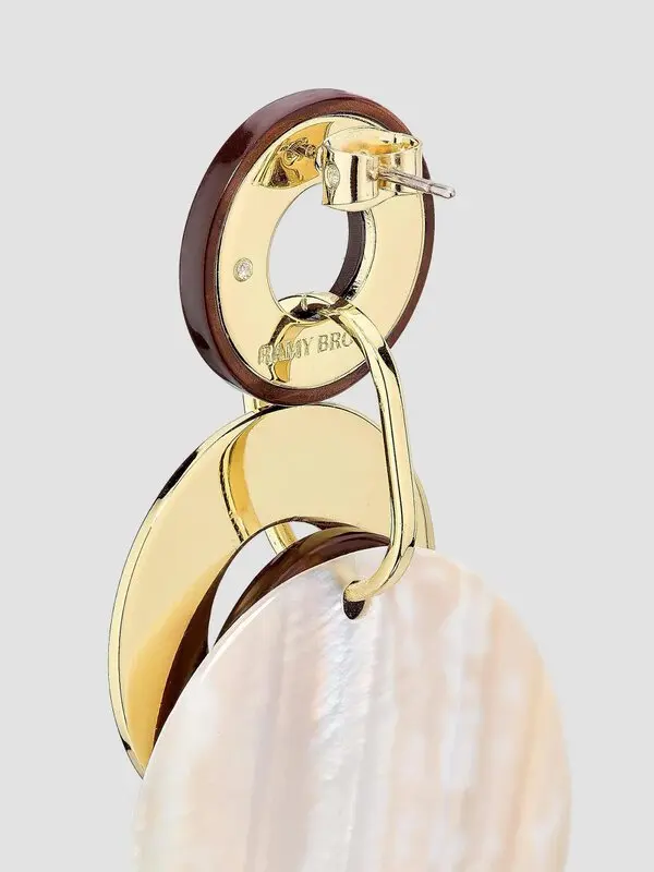 Ramy Brook Polina Goldtone & Resin Drop Earrings