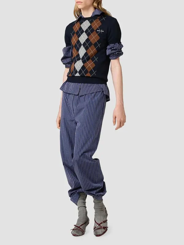 Miu Miu Cashmere Crew Neck Sweater