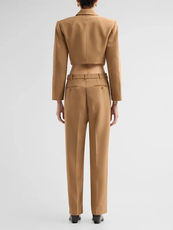 Ronny Kobo Scyla Cut-out Blazer Jumpsuit