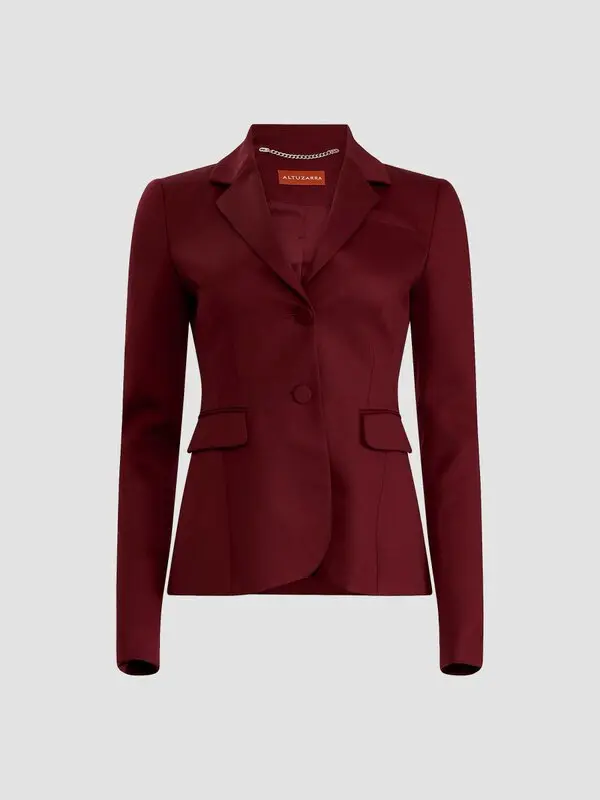 Altuzarra Fenice Stretch Merino Wool Blazer