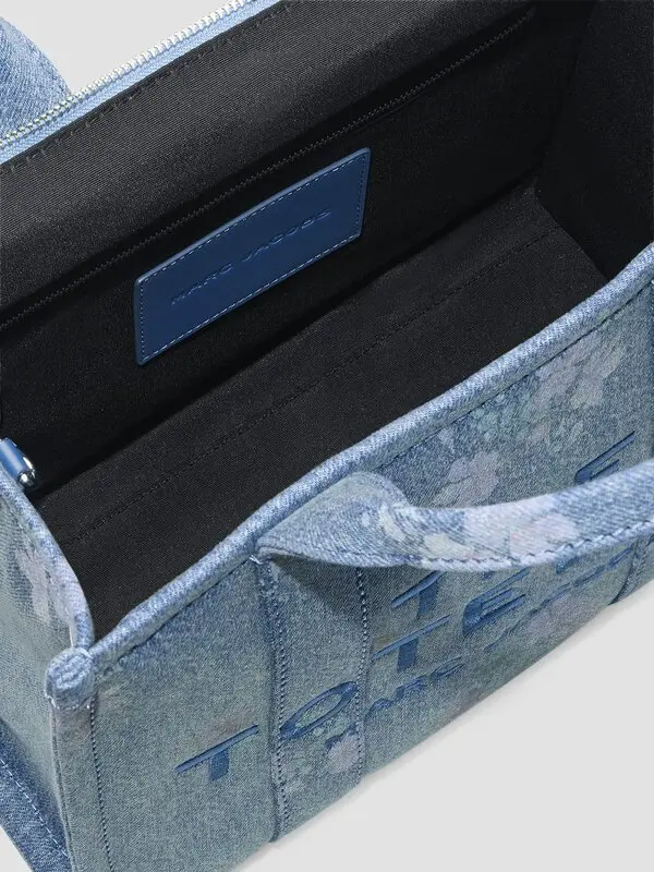 Marc Jacobs The Medium Antique Floral Denim Tote Bag