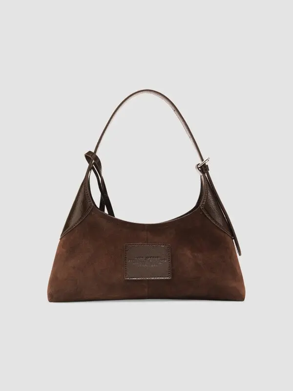 Marc Jacobs Small Belted Sack Suede Shoulder Bag