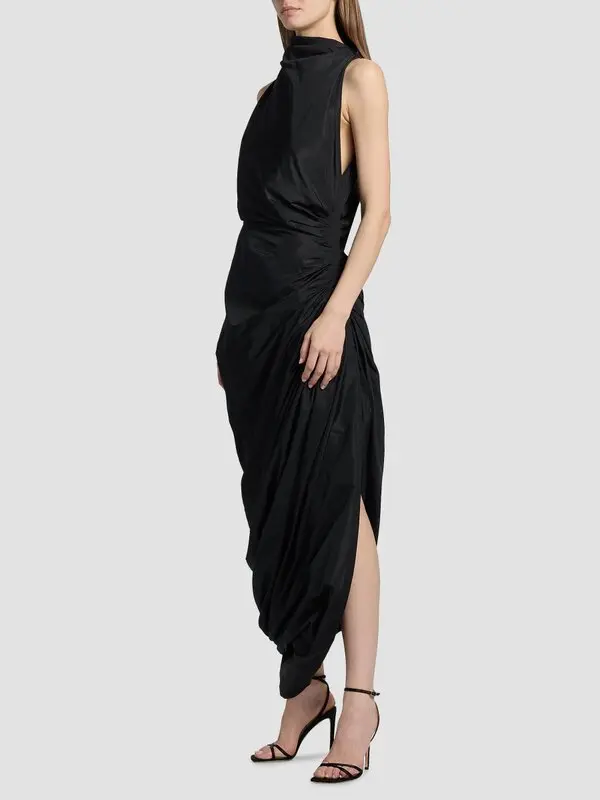 Altuzarra Dora Gathered Taffeta Dress