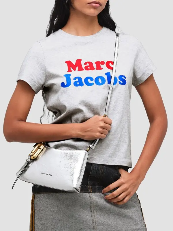 Marc Jacobs Scene Metallic Convertible Mini Pouch Bag