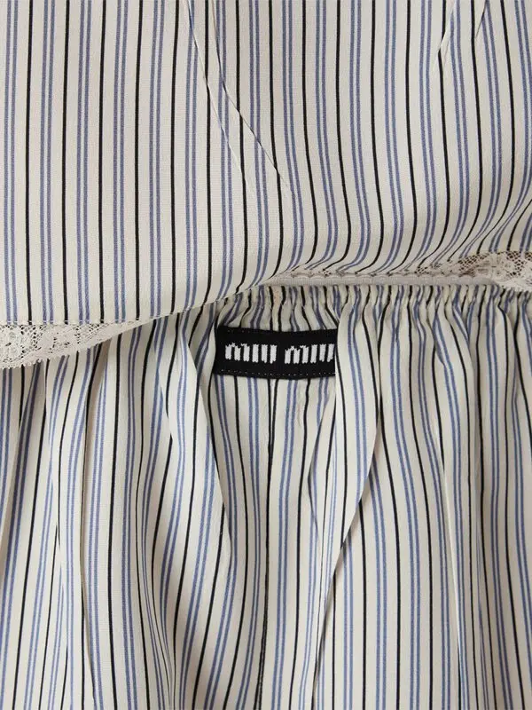 Miu Miu Crepe De Chine Boxer Shorts