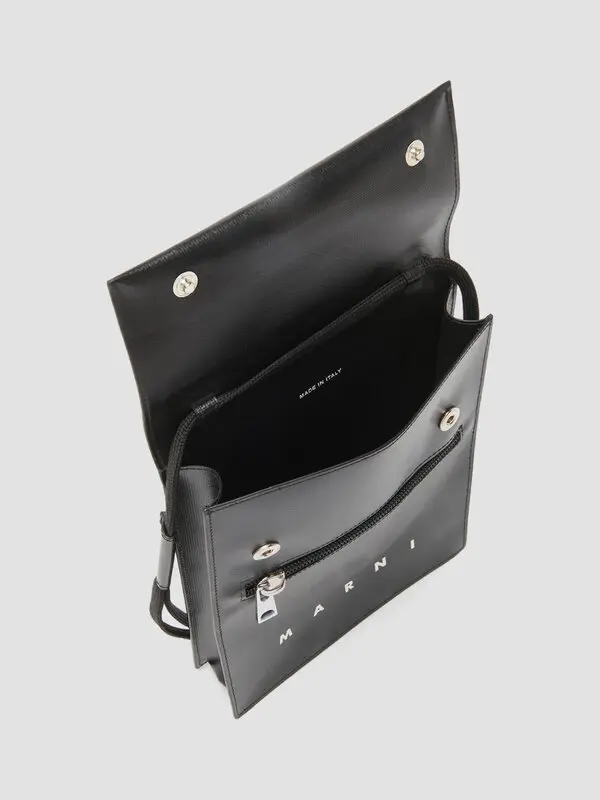 Marni Logo-printed Shoulder Bag
