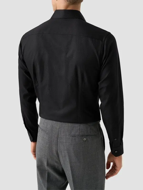 Eton Contemporary-fit Cotton-silk Shirt