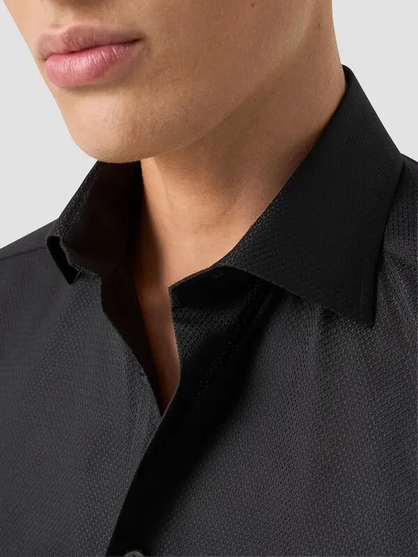 Eton Contemporary-fit Cotton-silk Shirt