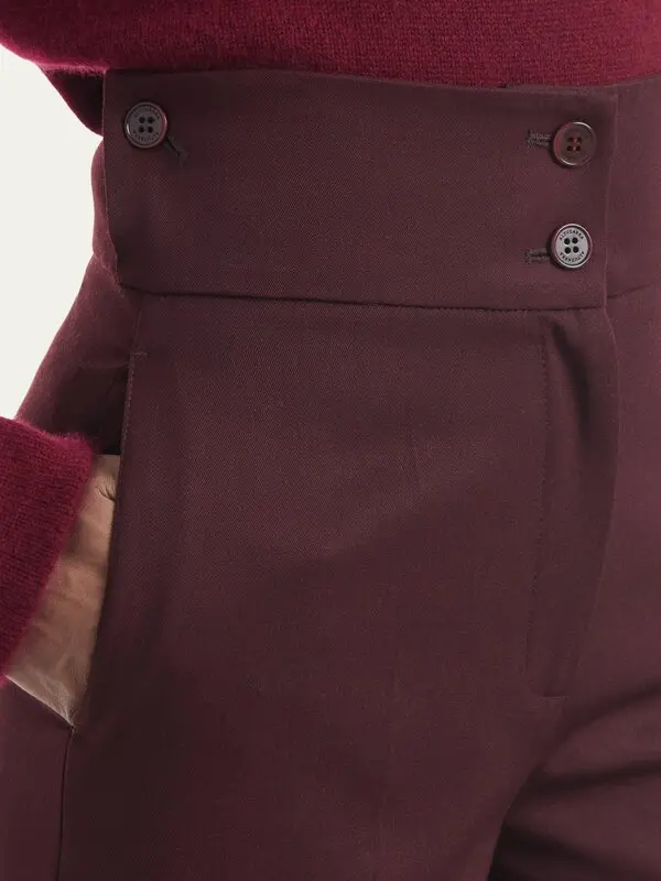 Altuzarra Rudy Wool Straight-leg Pants
