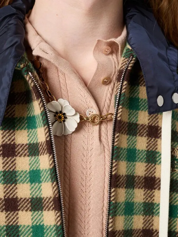Miu Miu Cashmere Polo Sweater - Pink