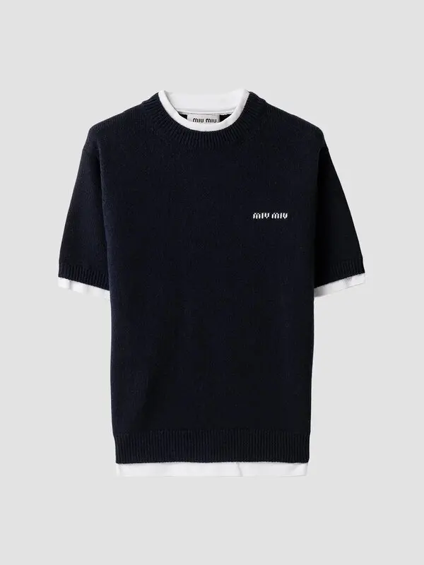 Miu Miu Cashmere Crew-neck Sweater